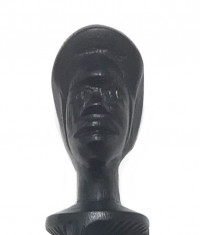 Fiji Vesi Wood Cannibal Fork with Mother-of-Pearl Inlay - 12" - Model 8 ...